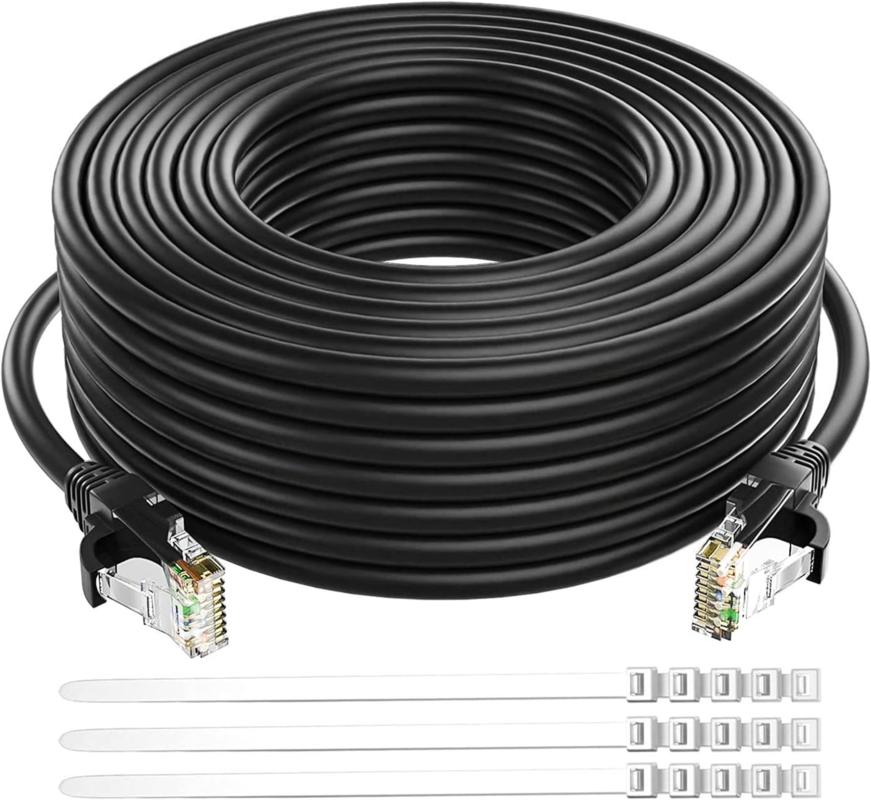 Amazon.com: Ultra Spec Cables 60ft Cat6 Outdoor Waterproof Ethernet ...