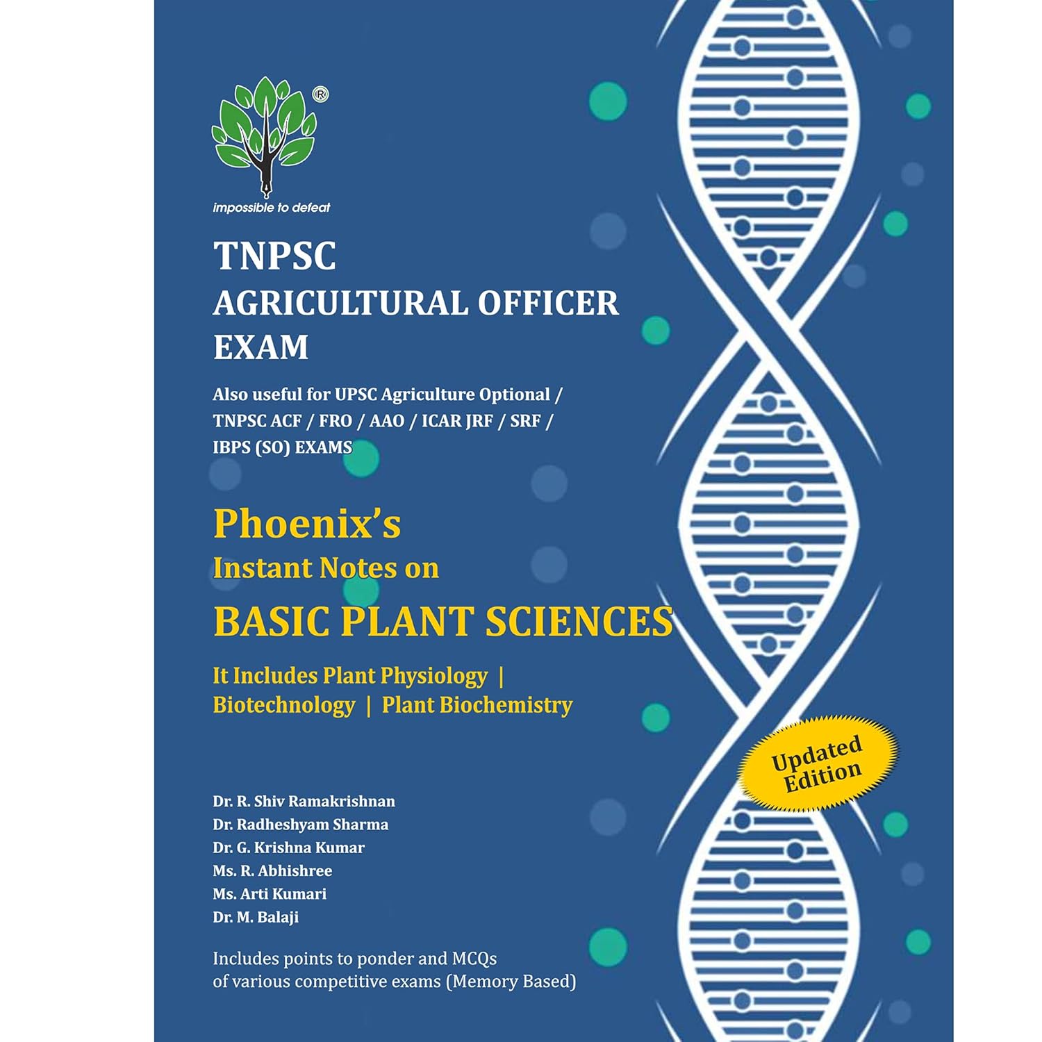 Phoenix's Instant Notes on Basic Plants Sciences Book - TNPSC ...