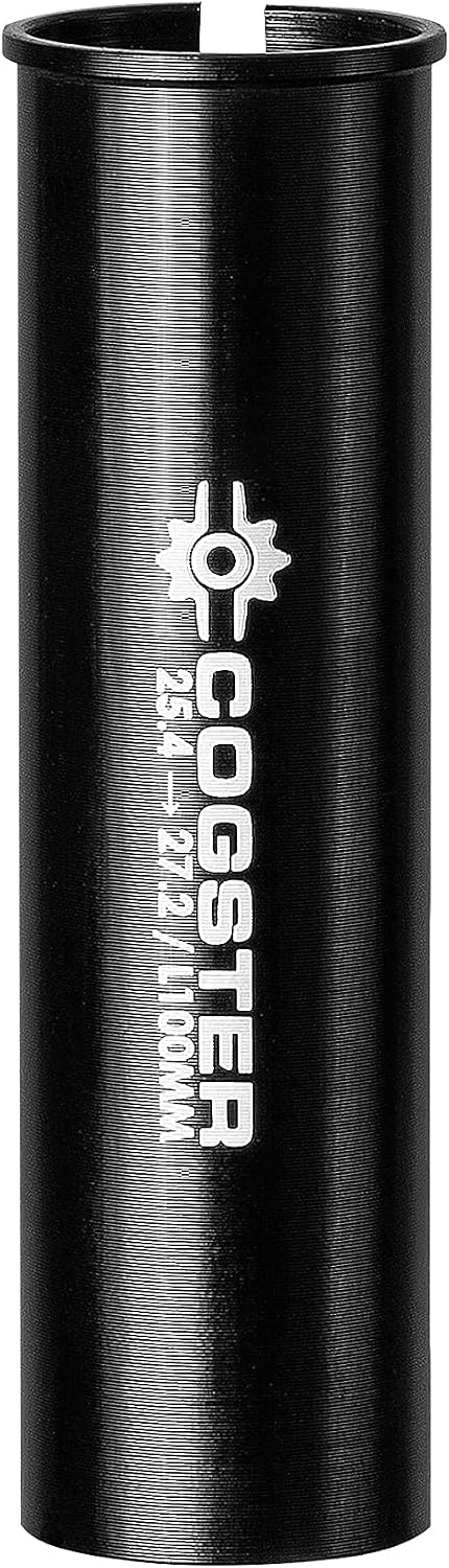Amazon.com : Cogster Alloy Bike Seatpost Reducer Shim, 100mm Length ...