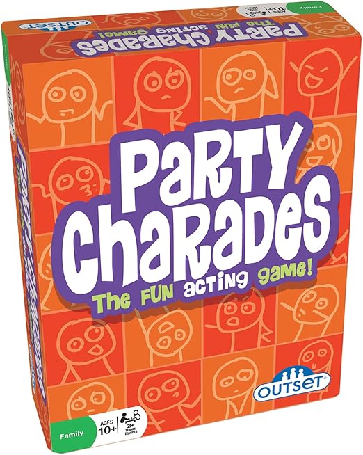Amazon.com: Outset Media- Party Charades Game - Family-Friendly Fun ...