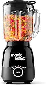 Amazon.com: magic bullet Blender, 48oz Pitcher, Simple Speed Dial ...