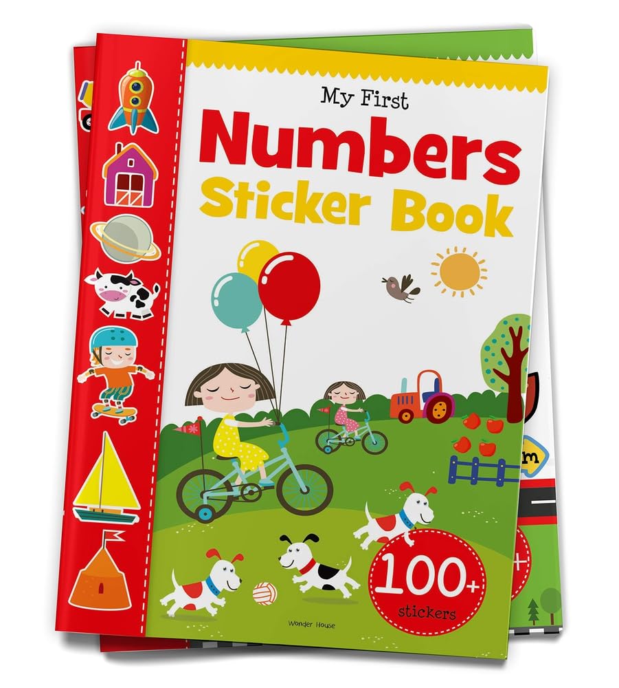 Amazon.com: My First Numbers Sticker Book: Exciting Sticker Book With ...