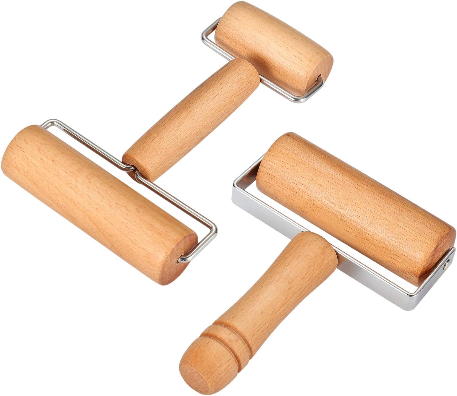 Amazon.com: Mrs. Anderson’s Baking Double Dough Roller, Wood, 7-Inches ...