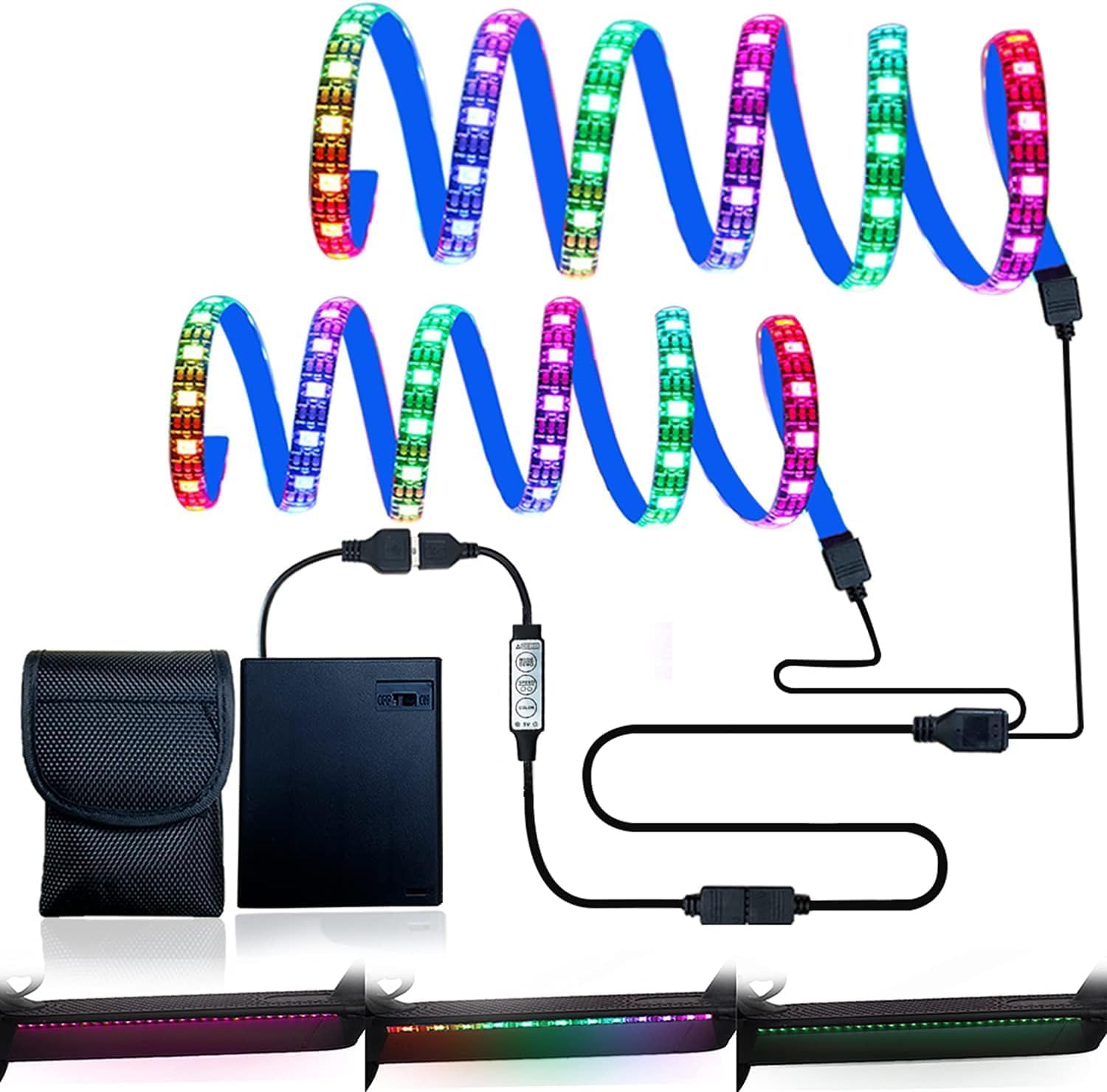 Amazon.com: YHGSEE Electric Scooter LED Strip Light, Night Cycling ...