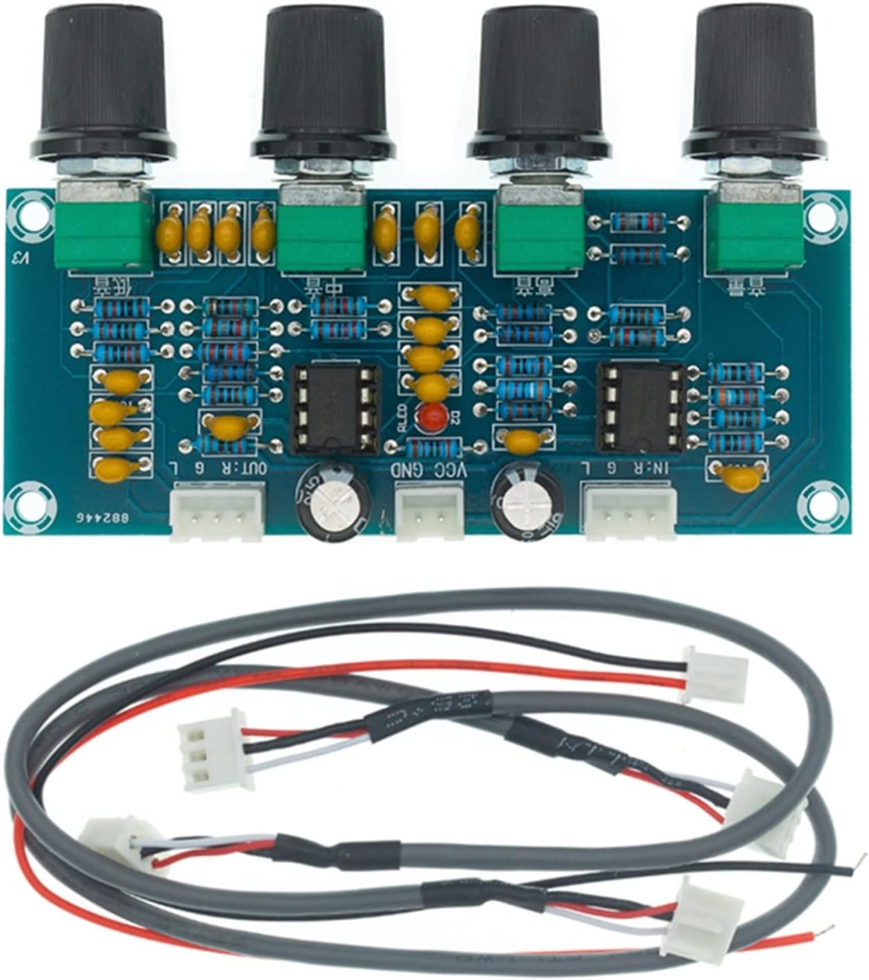Amazon.com: ILAME 1pc XH-A901 NE5532 Tone Board preamp Pre-amp with ...