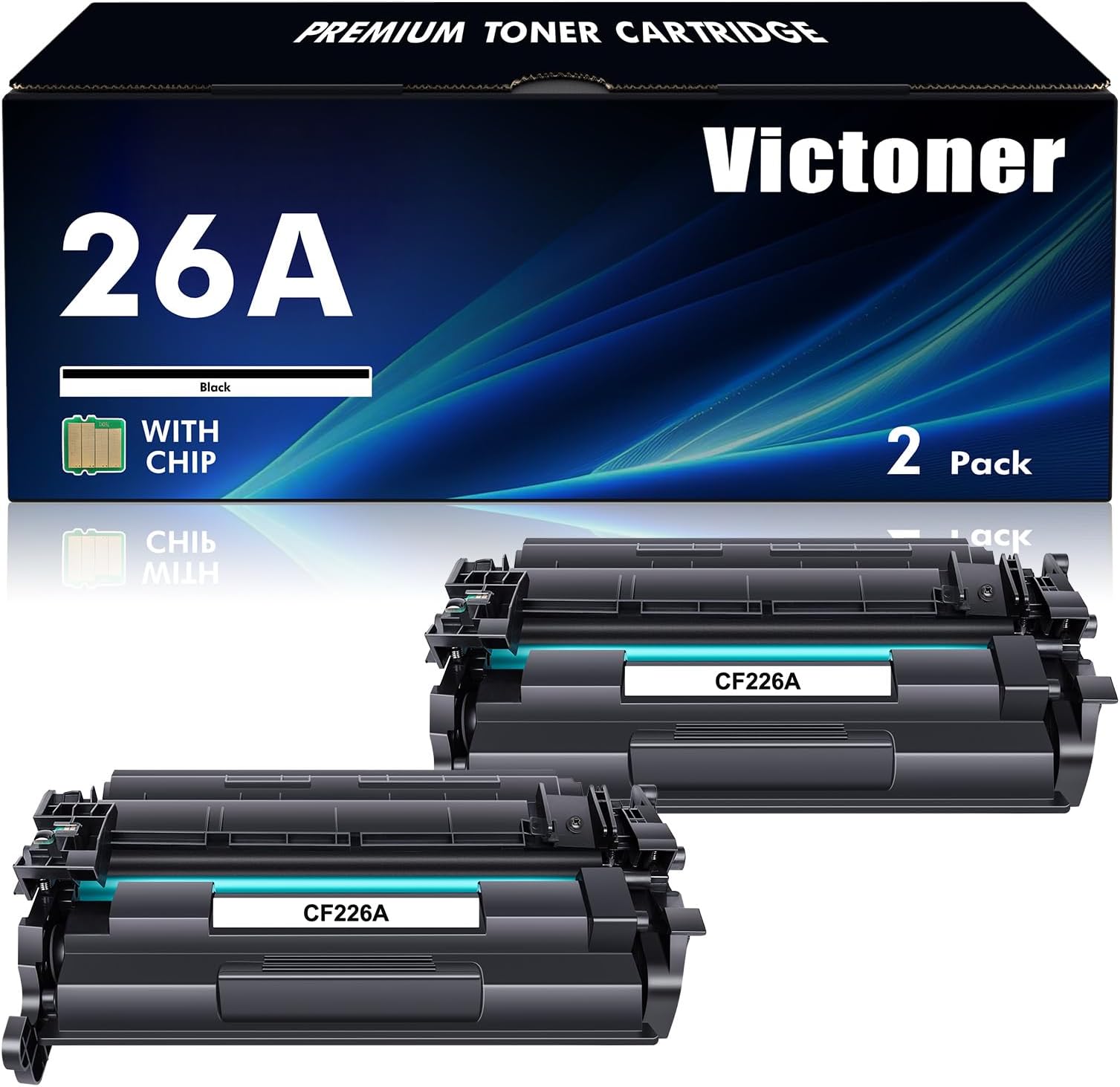 Amazon.com: HP 26A Black Toner Cartridge | Works with HP LaserJet Pro ...