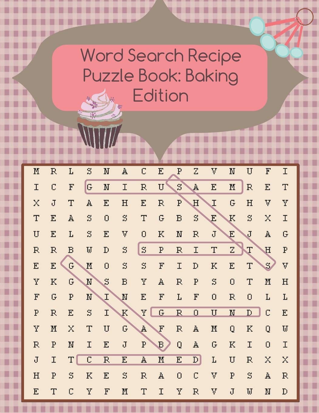 Word Search Recipe Puzzle Book: Baking Edition: Twenty Delicious ...