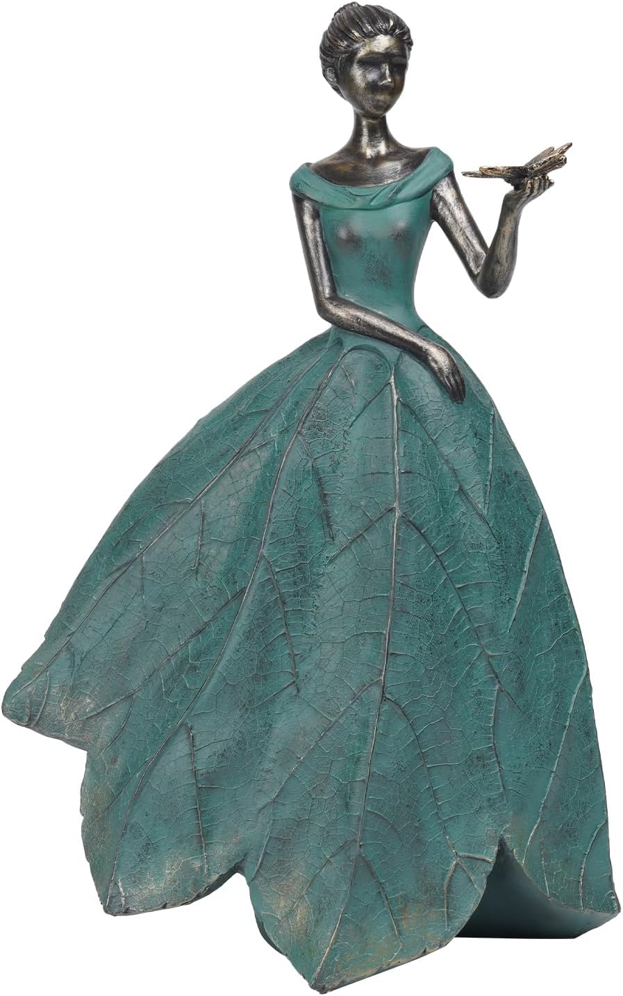 Amazon.com: Guichifun Fairy Statue Collection Home Decoration - Leaf ...