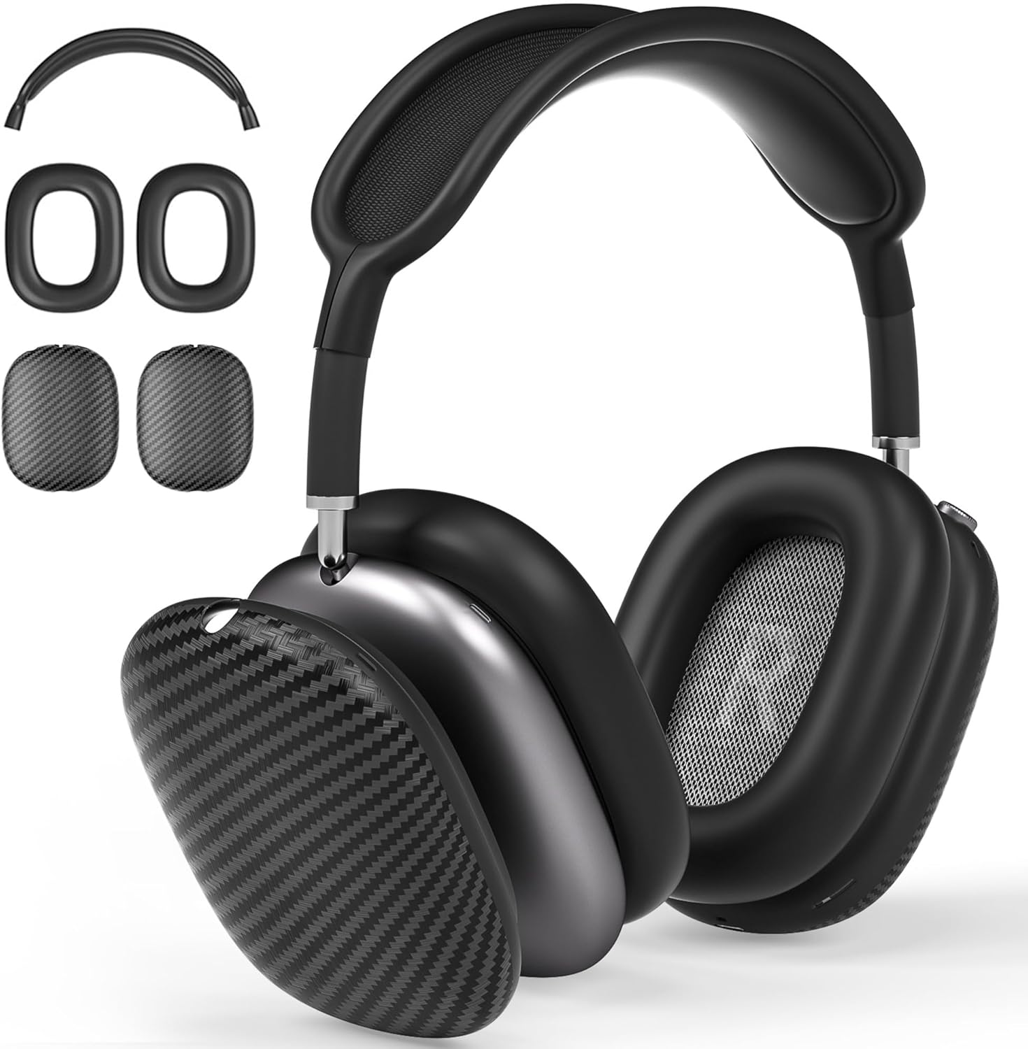 Amazon.com: Case Cover for AirPods Max Headphones,AHBTEYM TPU Ear Cups ...