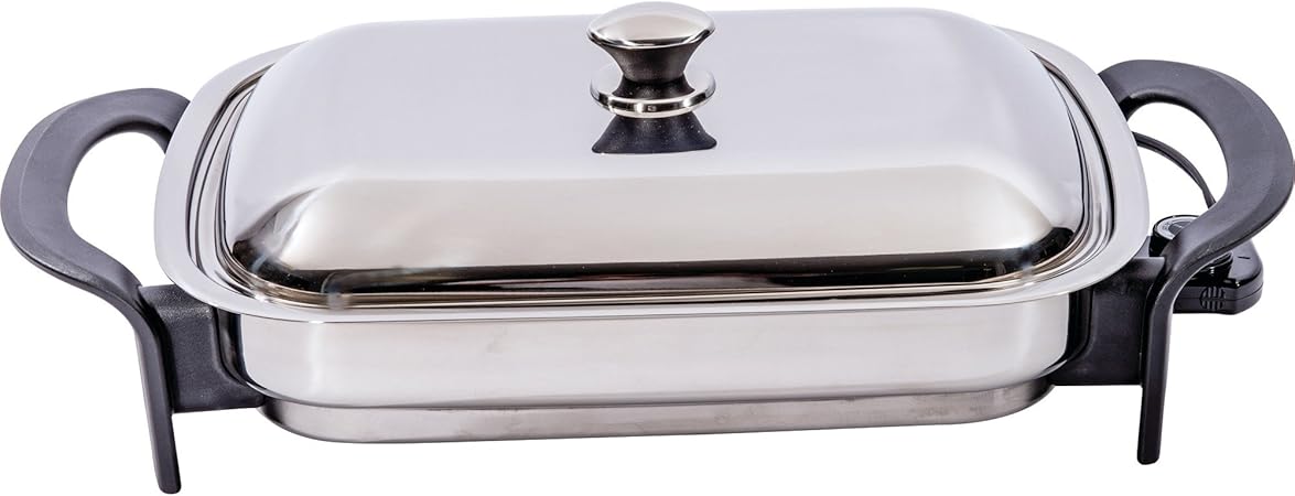 Amazon.com: Precise Heat Stainless Steel 16-Inch Rectangular Surgical ...