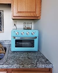 Amazon.com: SIMOE Retro Toaster oven - 19QT Air Fryer Oven & Toasters ...