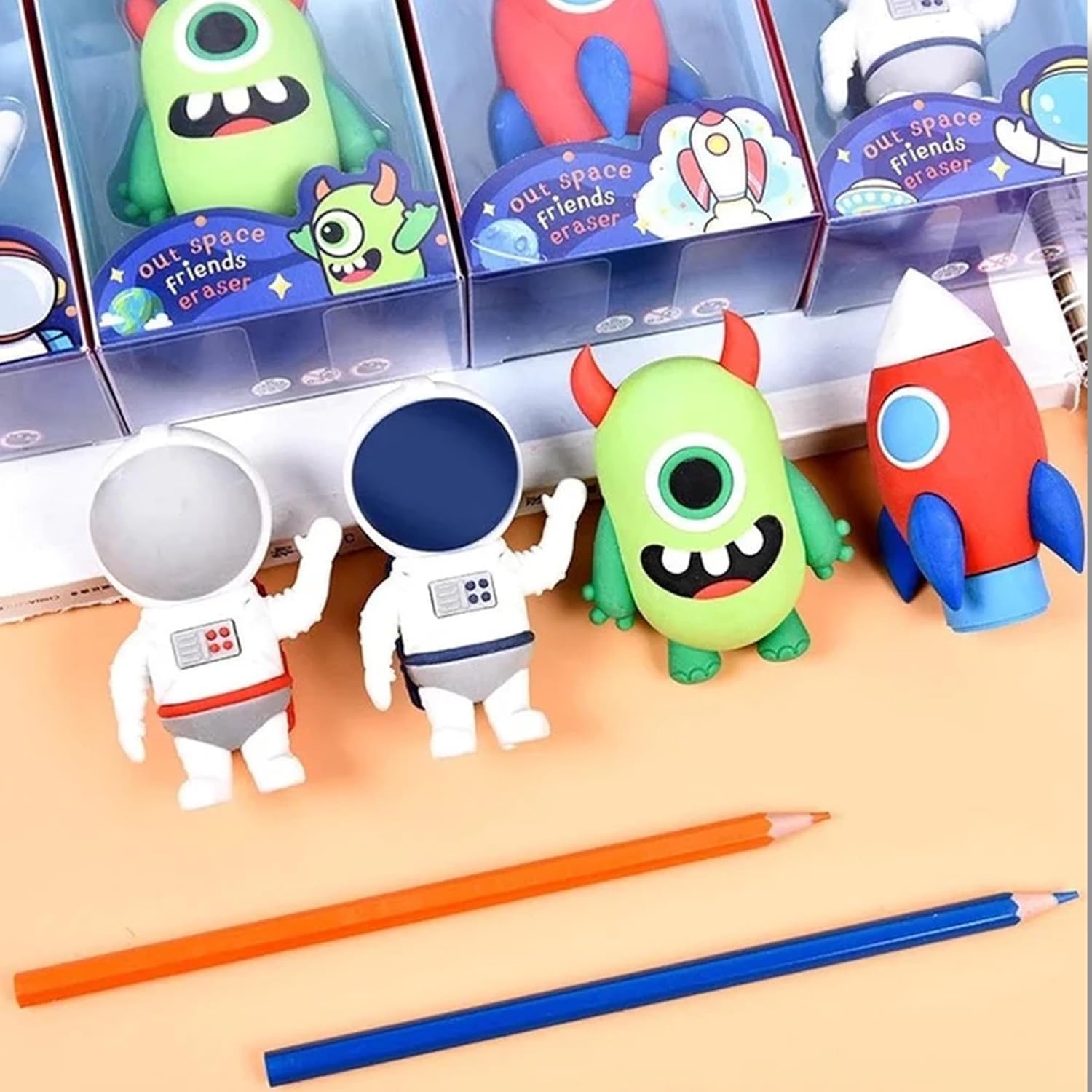 PROERA Erasers for Kids - Jumbo Cartoon Eraser for Kids School ...