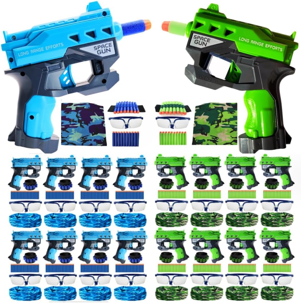Amazon.com: Wishery Accessories for Nerf Party Supplies, Favors - 16 ...