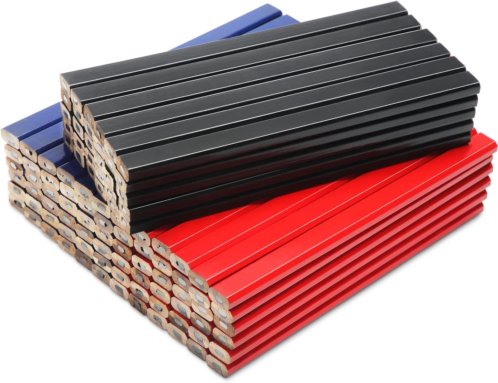 Amazon.com : WYOMER 30 Pcs Blue Carpenter Pencils with 2 Carpenter ...