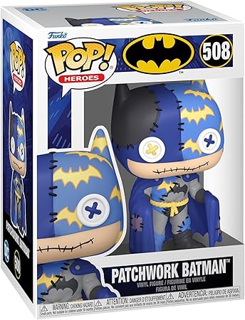 Amazon.com: Funko POP! Animation: Patchwork - Batman - DC Comics ...