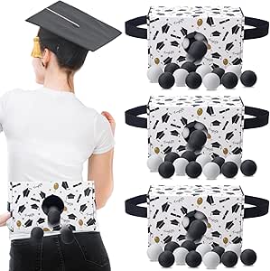 Amazon.com: Shyyween 4 Sets Graduation Shaking Swing Balls Game Set ...