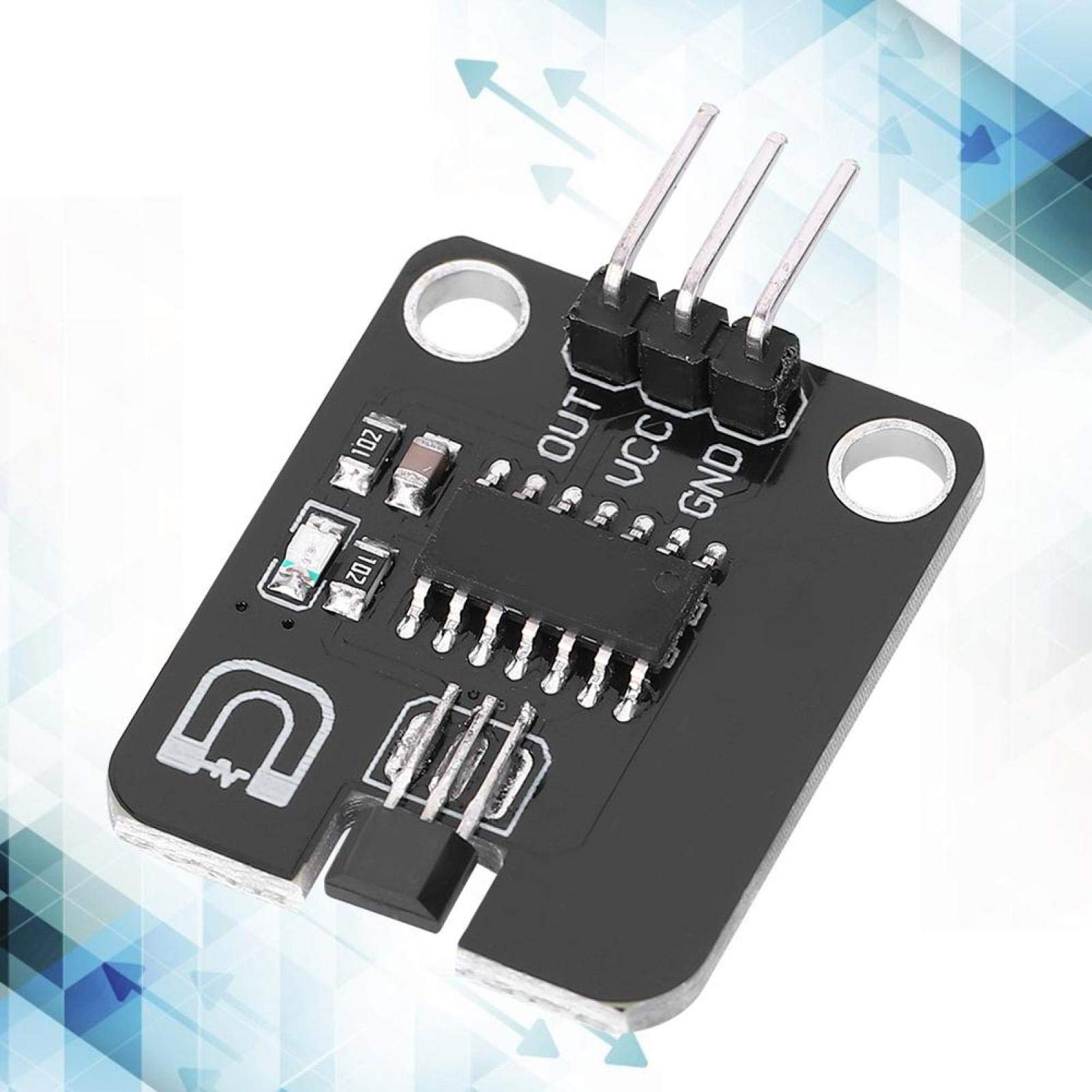 Buy Accelerometer Gyro Hall Sensor Module Digital Quantity Hall Effect ...