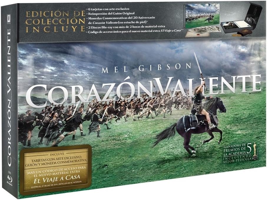 Corazón Valiente (Edición de Colección) [Blu-ray] : Mel Gibson, Sophie ...
