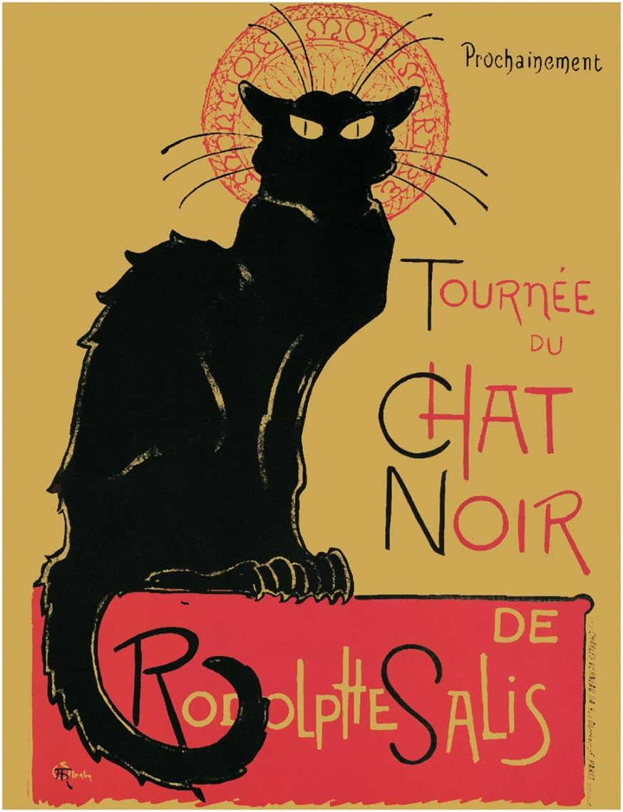Amazon.com: HUNTINGTON GRAPHICS Tournée du Chat Noir, c.1896 by ...