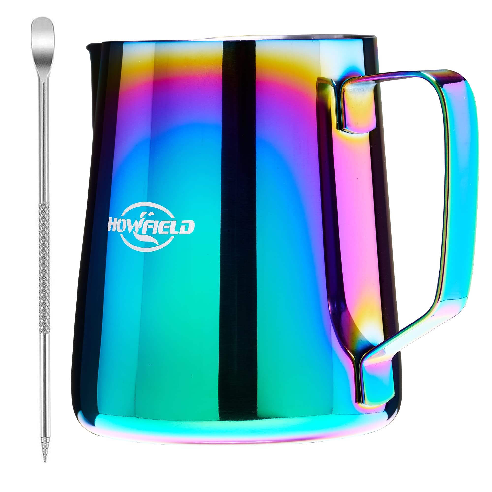 Amazon.com: Stainless Steel Milk Frothing Pitcher - Milk Frothing Jug ...