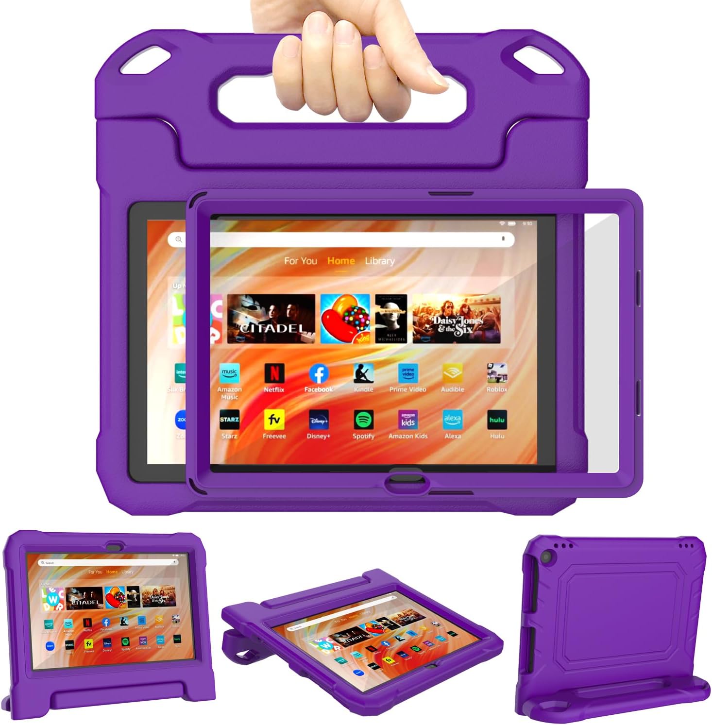 Amazon.com: New 10in Tablet Case for Kids(2021/2023 Release 11/13th ...