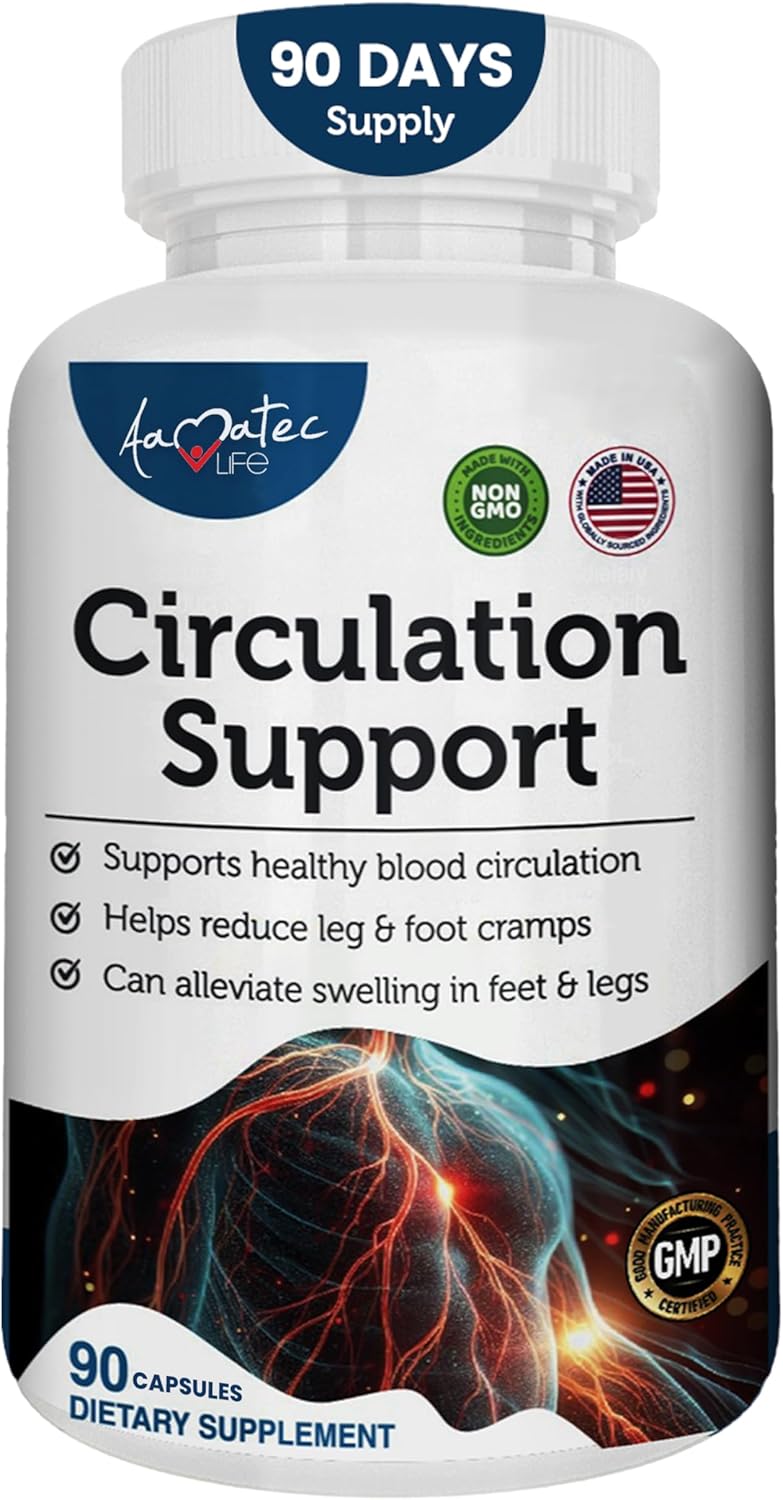 Amazon.com: AAMATEC LIFE Blood Circulation Support Supplement for ...
