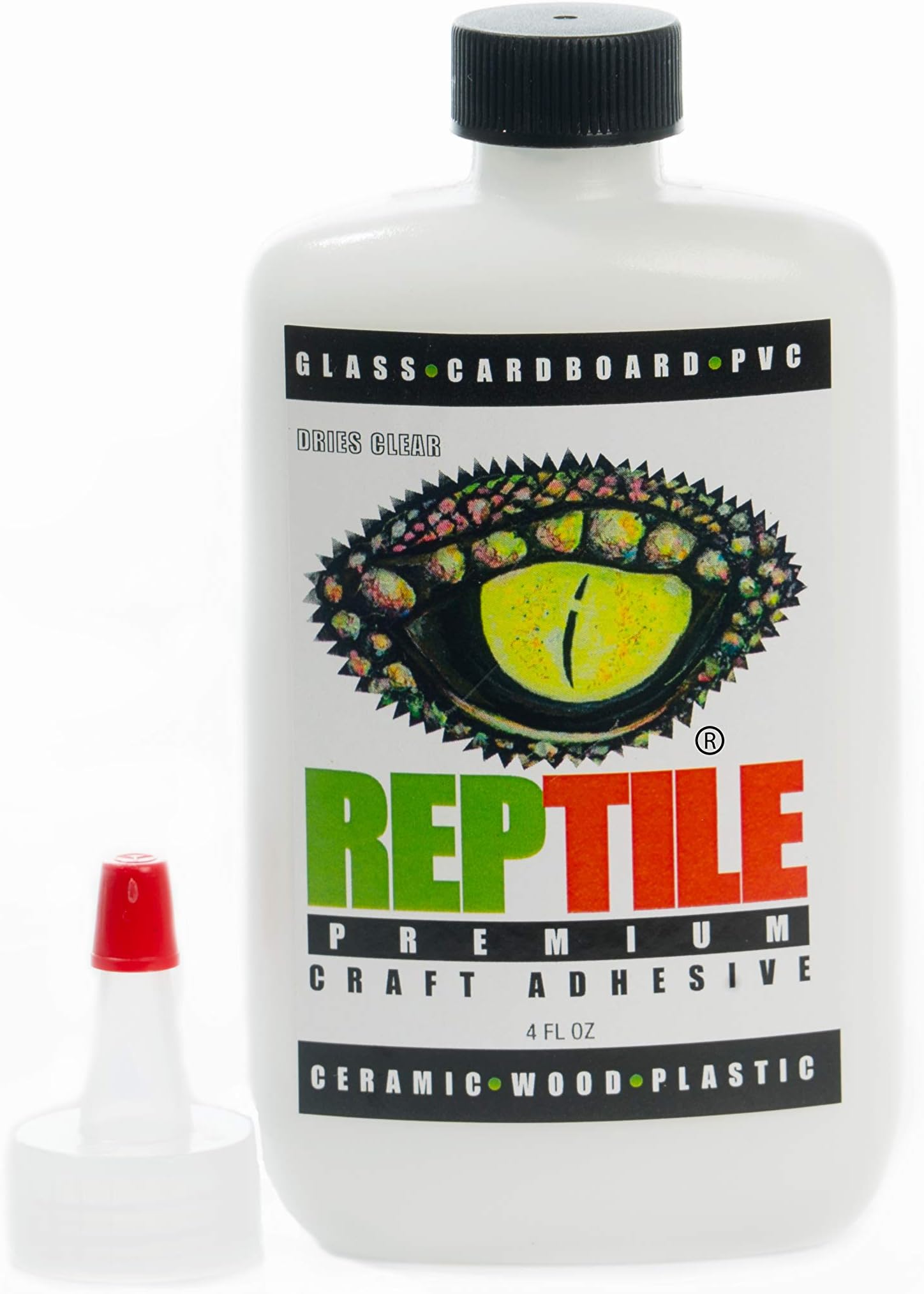 Amazon.com: REPTILE Premium Craft Adhesive 4 oz Dries Clear-Order and ...
