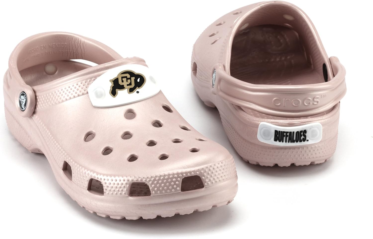 Amazon.com: NCAA Colorado Golden Buffaloes Slip-On Classic Clog Style ...