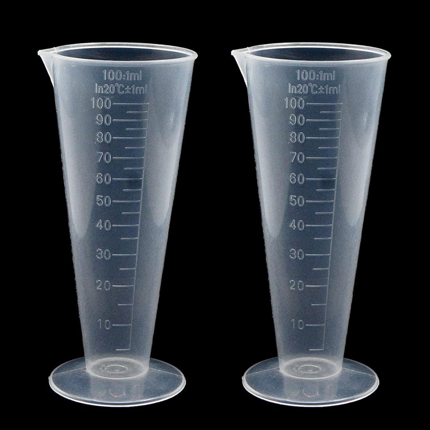 PENCK 100mL Plastic Graduated Measuring Cup Clear Multipurpose ...