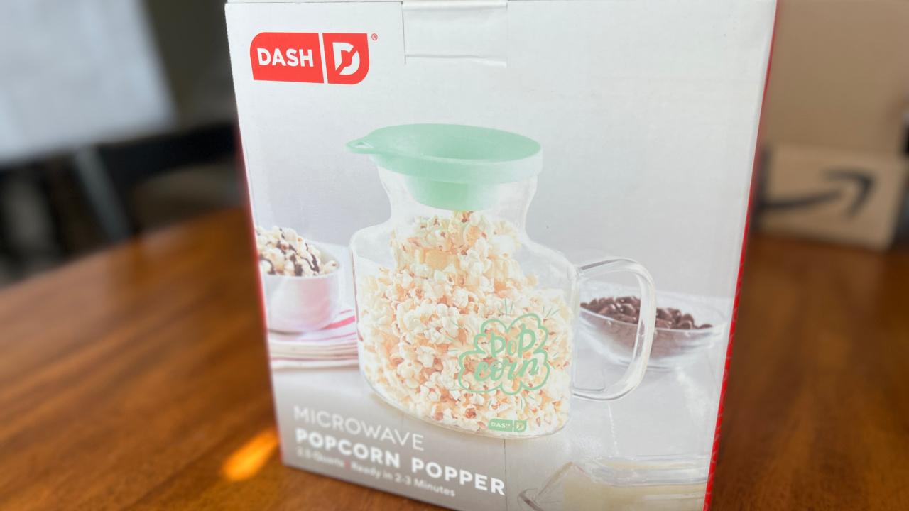 Watch Dash microwave popcorn popper - what I liked/didn't like on ...