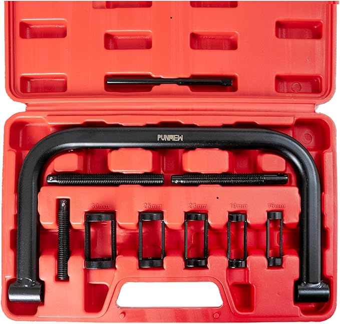 Amazon.com: PUNMEW Valve Spring Compressor 10pcs Valve Spring Tool for ...