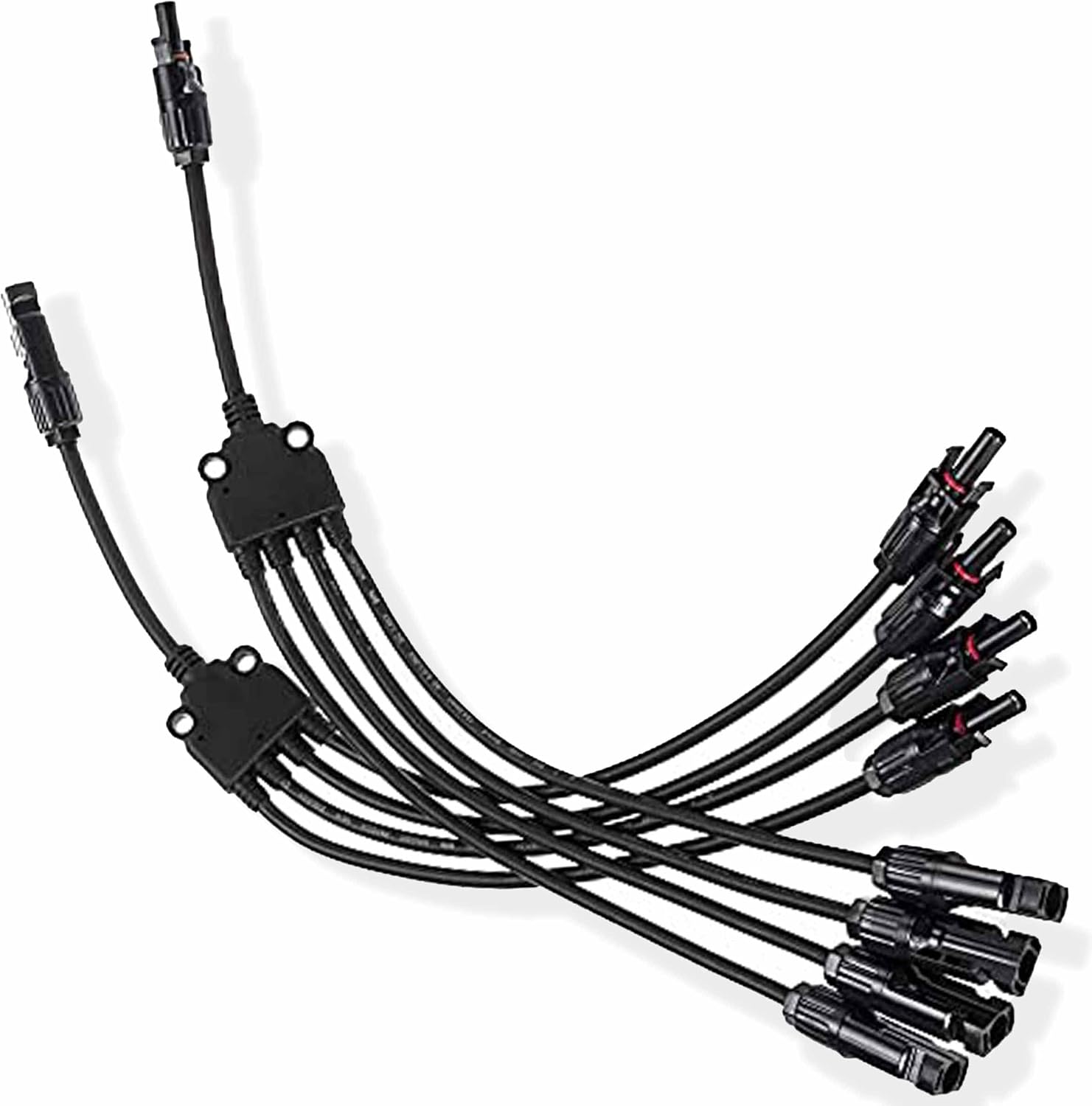 Amazon.com: BAITHNA Y Branch 1 Male to 4 Female (M/FFFF) and 1 Female ...