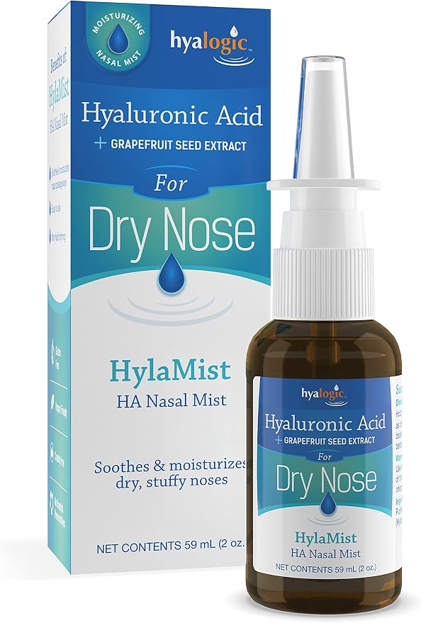 Amazon.com: Hyalogic HylaMist Nasal Spray | Hyaluronic Acid Nasal Mist ...