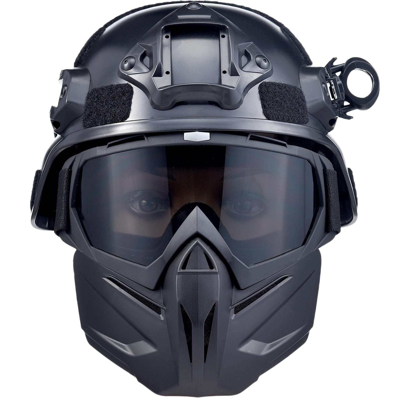 Snapklik.com : Airsoft Helmet Mask, Paintball Helmet Mask,Full Face ...