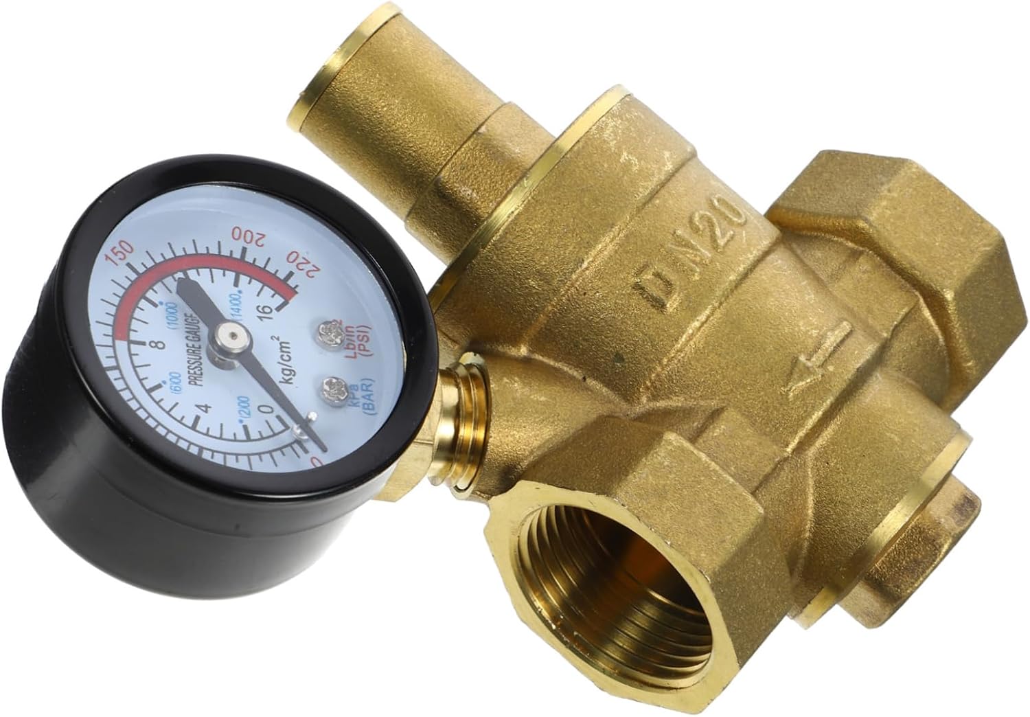 Amazon.com: PLAFOPE 3/4in Hose Pressure Regulator Drip Irrigation ...