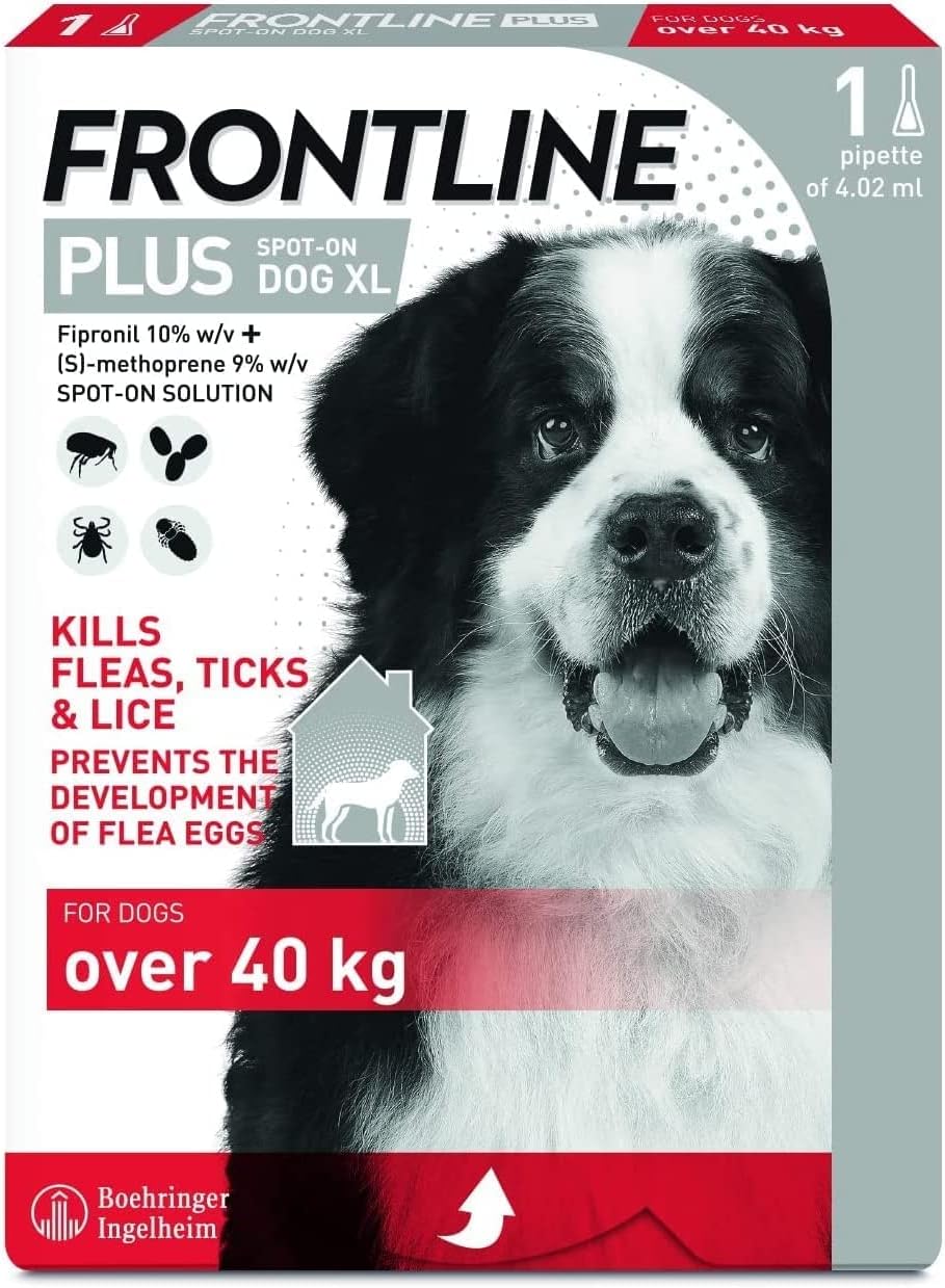 Frontline For Dogs (Plus For XL Dog) : Amazon.co.uk: Pet Supplies