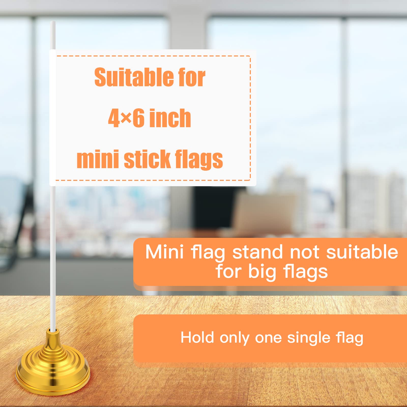 Mini s For Small Flags Desktop Flag Holder Desk Small Base Y Shape ...