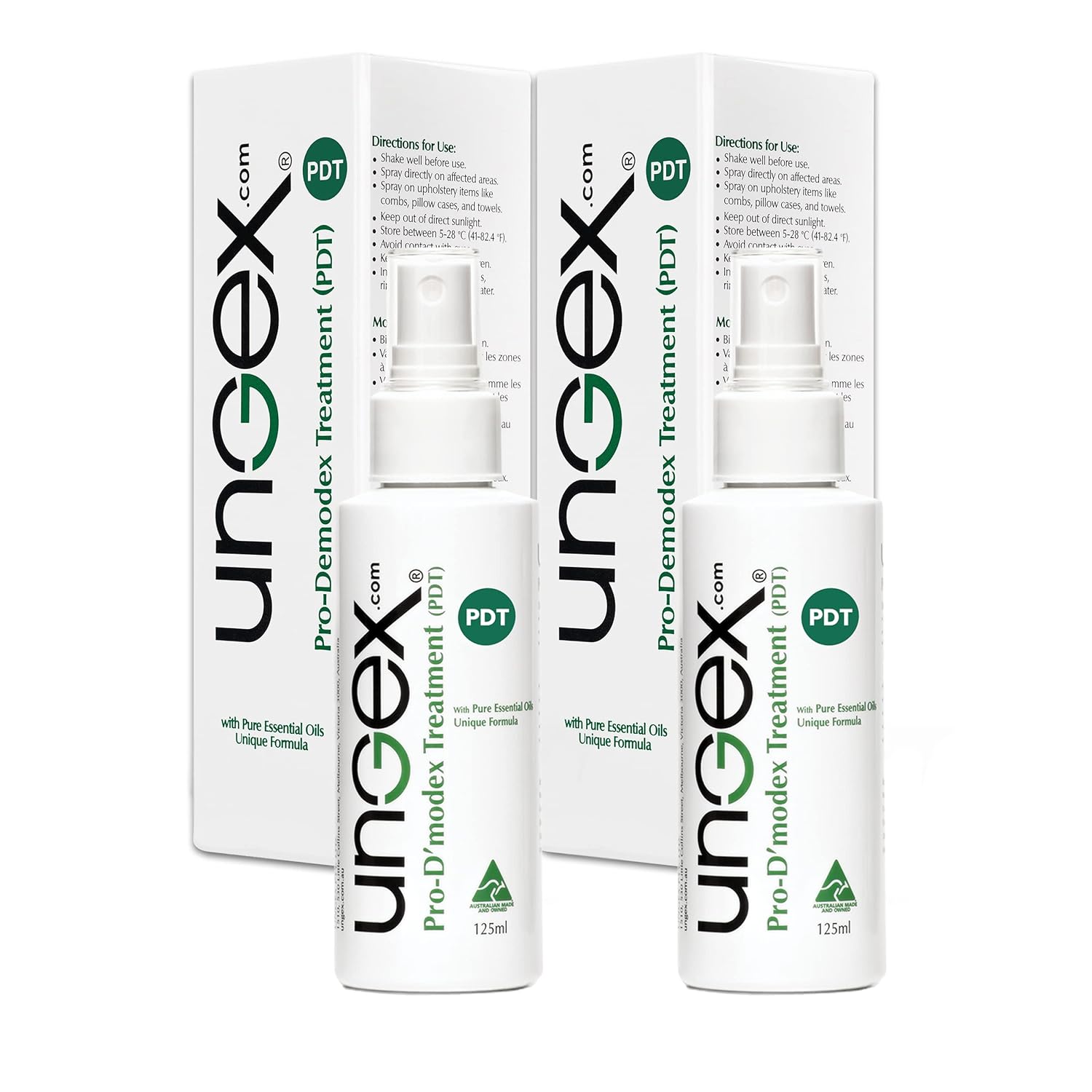 Amazon.com : Ungex Superior Kit | Demodex Acne Rosacea Solution | 2 in ...