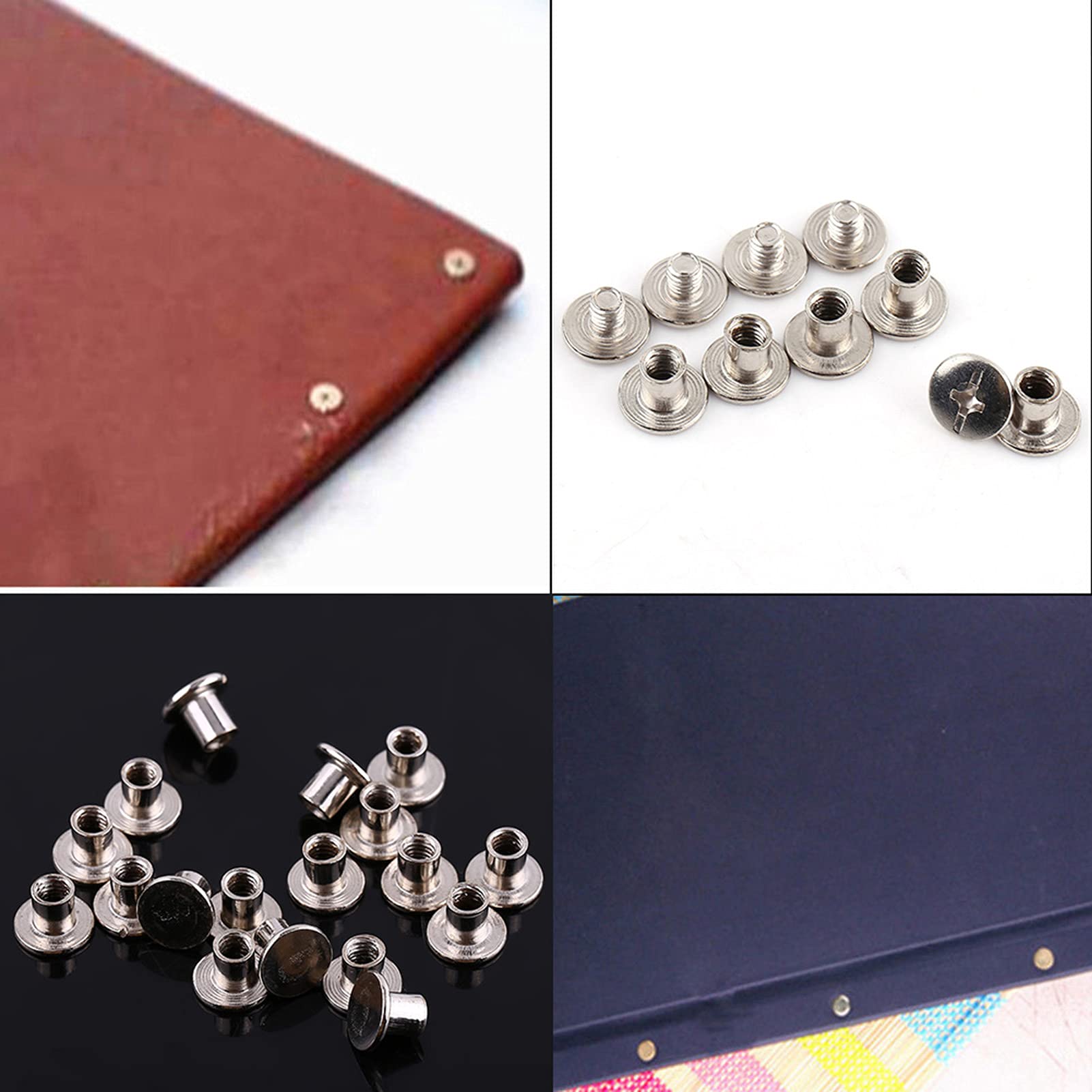 Scrapbook Rivets Tube Rivets Mini Eyelets Leather Craft Print Paper