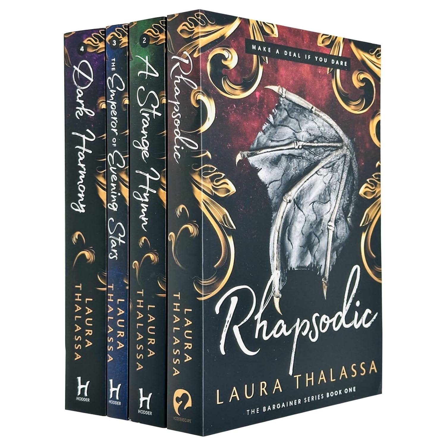 The Bargainer Series 4 Books Collection Set by Laura Thalassa ...