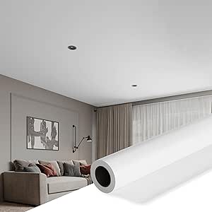Ceiling Decor Film - White Matt PVC Stretch Ceiling - Room Ceiling ...