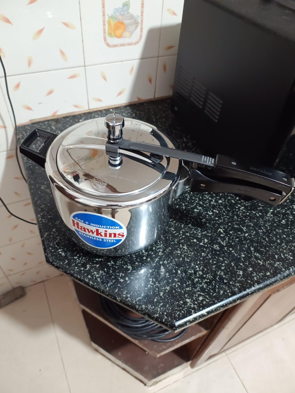 Buy Hawkins 1.5 Litre Pressure Cooker, Stainless Steel Inner Lid Cooker ...