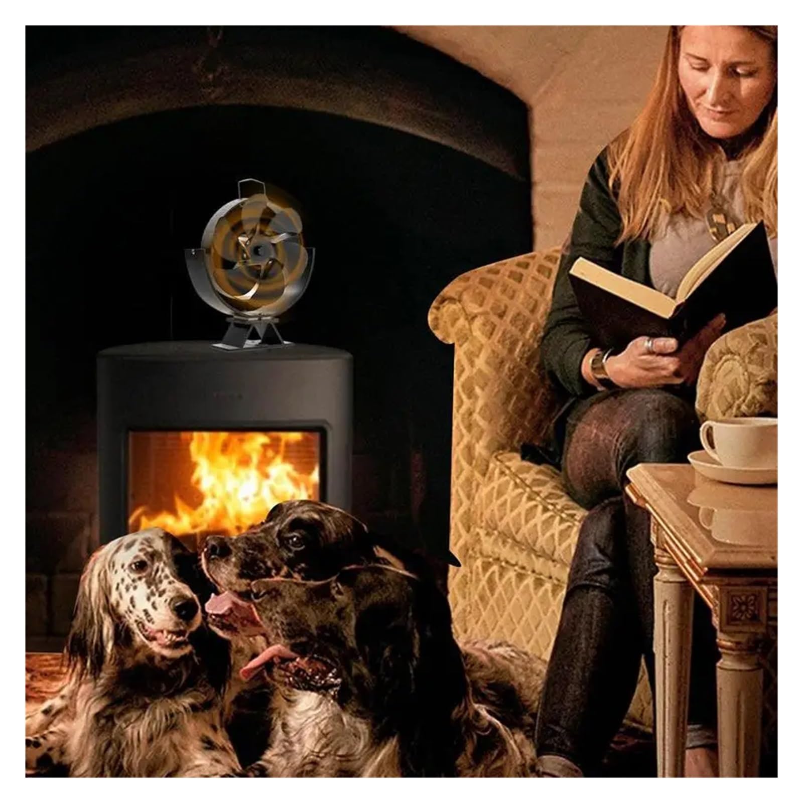 Fireplace Mini Fan