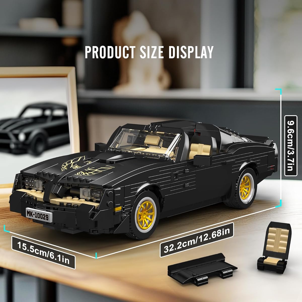 $10/mo - Finance Mould King 10029 Car Model Toys MOC Bricks Collectible ...