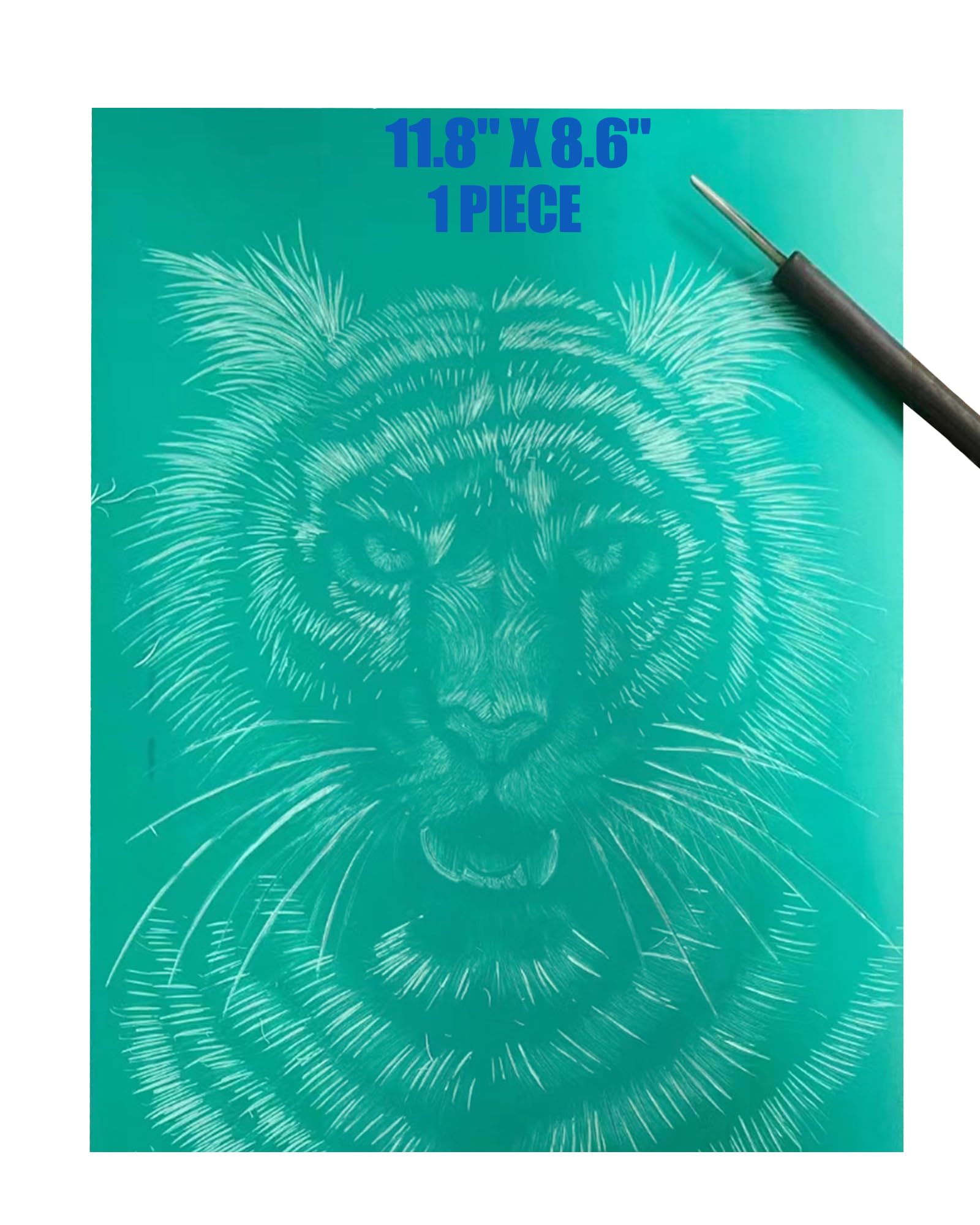 Amazon.com: Linoleum Blocks for Printmaking, 11.8 in x8.6 in Linoleum ...