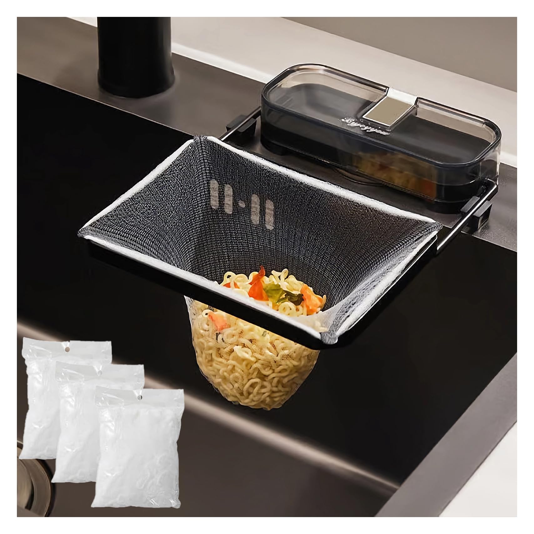 Amazon.com: Sink Drain Strainer 2025 New Suction Cup Sink Kitchen Net ...