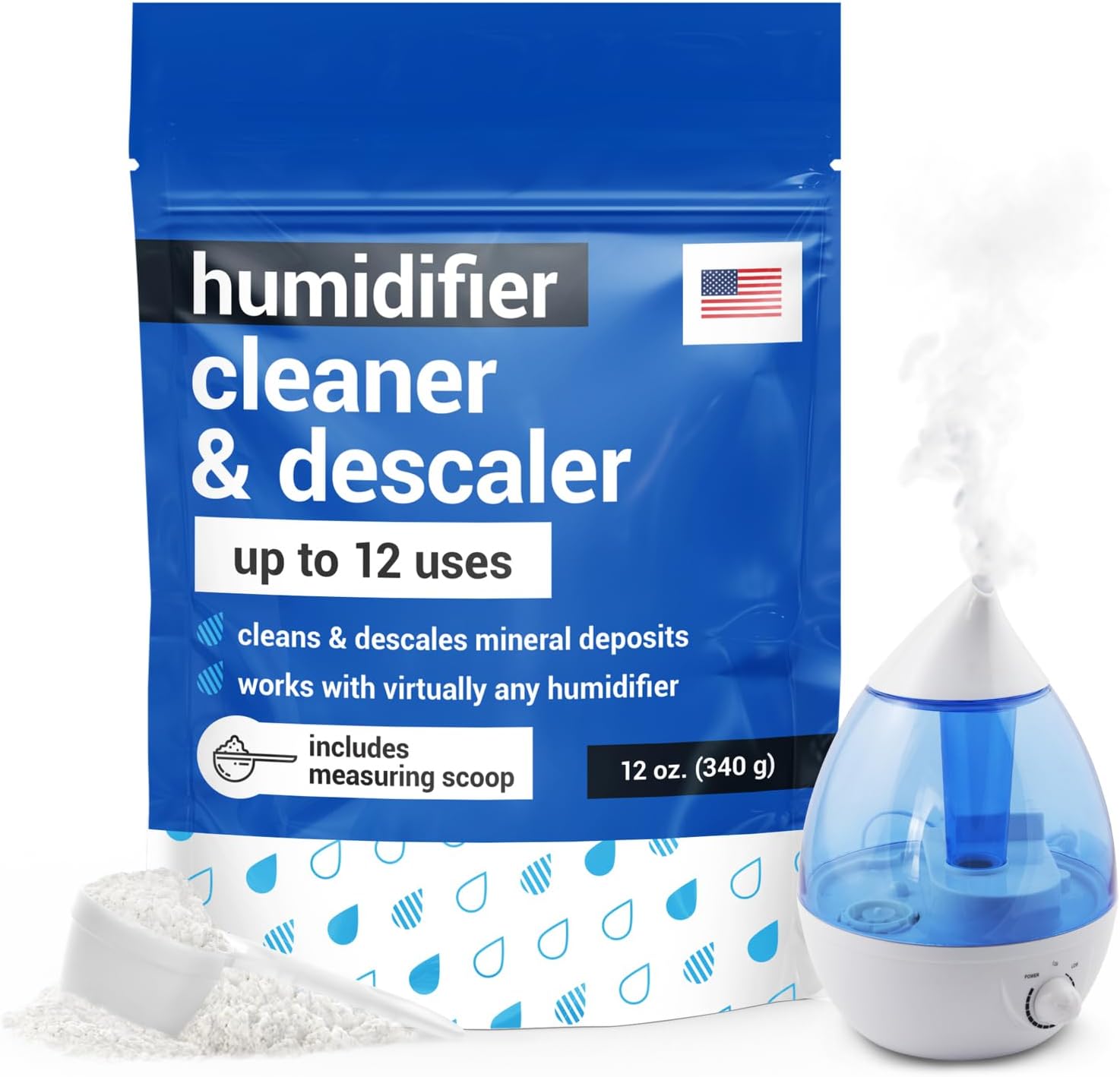 Amazon.com: [2 Pack] Humidifier Cleaner Drops for All Makes & Models ...