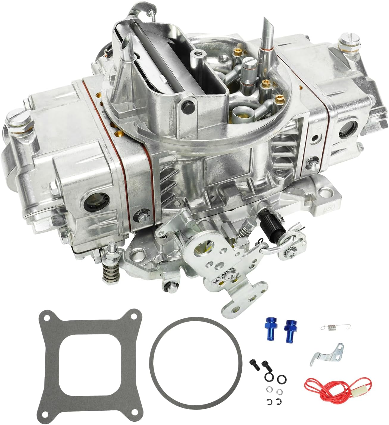 Amazon.com: LEAPTREND NEW Carburetor, 4150 Model 650 CFM 4 Barrel ...