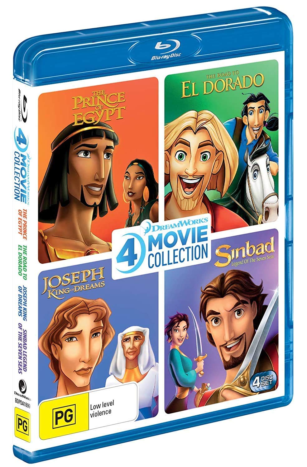 Buy The Prince of Egypt / Sinbad Legend of the Seven Seas / Road to El ...