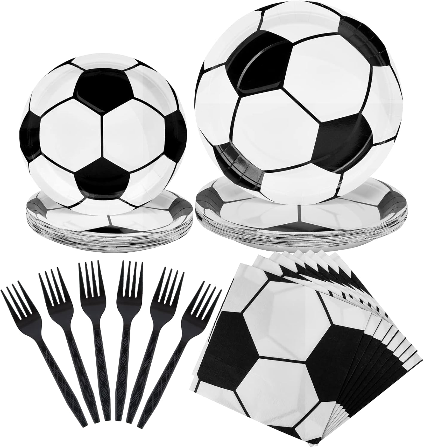 Amazon.com: 112 Piece Soccer Party Decorations - Birthday Party ...
